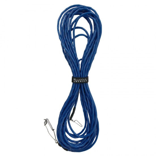 Float Line Blue w/Tuna Cord Inside & Tuna Clips – Maverick America