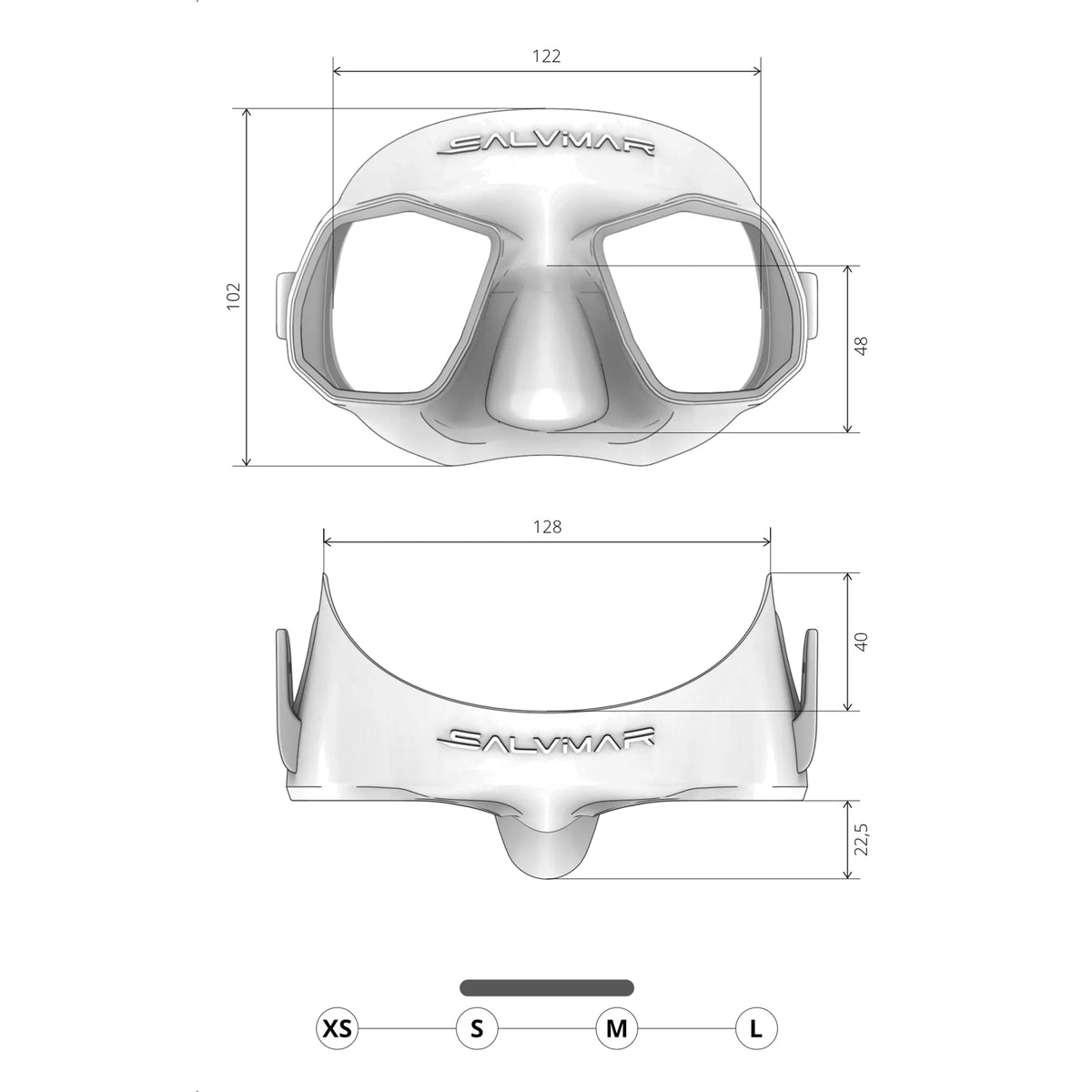 Salvimar Mask FLY – Maverick America
